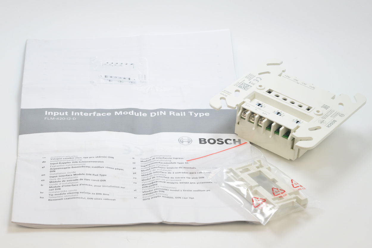 原装全新博士Bosch FLM-420-I2-D F.01U.012.578 Input Interface module rail ...