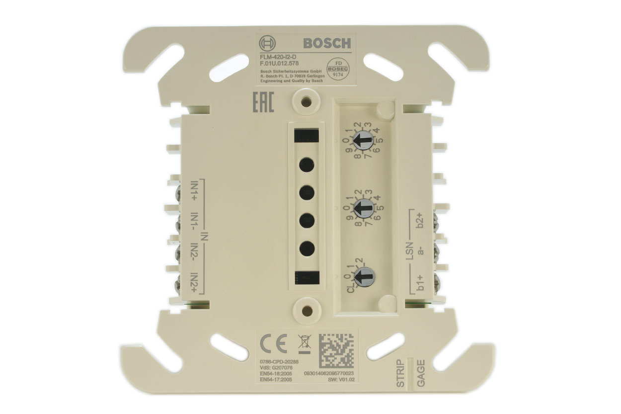 原装全新博士Bosch FLM-420-I2-D F.01U.012.578 Input Interface module rail ...