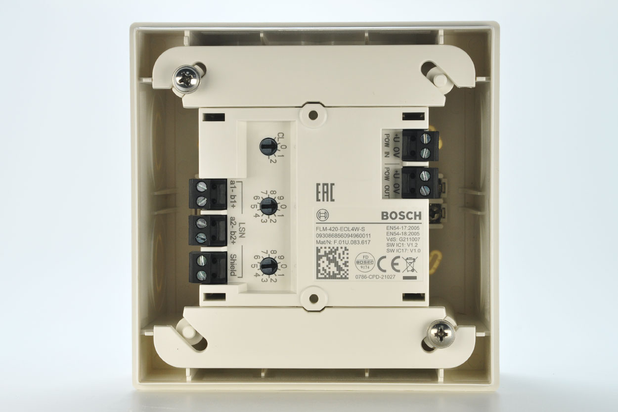 博士Bosch FLM-420-EOL4W-S F.01U.083.617 End of line module 4 wire surface ...