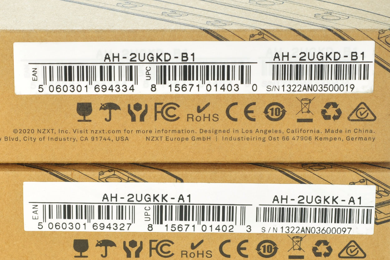 新到货全新原箱恩杰NZXT Underglow 20厘米10灯珠AH-2UGKD-B1 30厘米15灯珠AH-2UGKK-A1两条装RGB ...