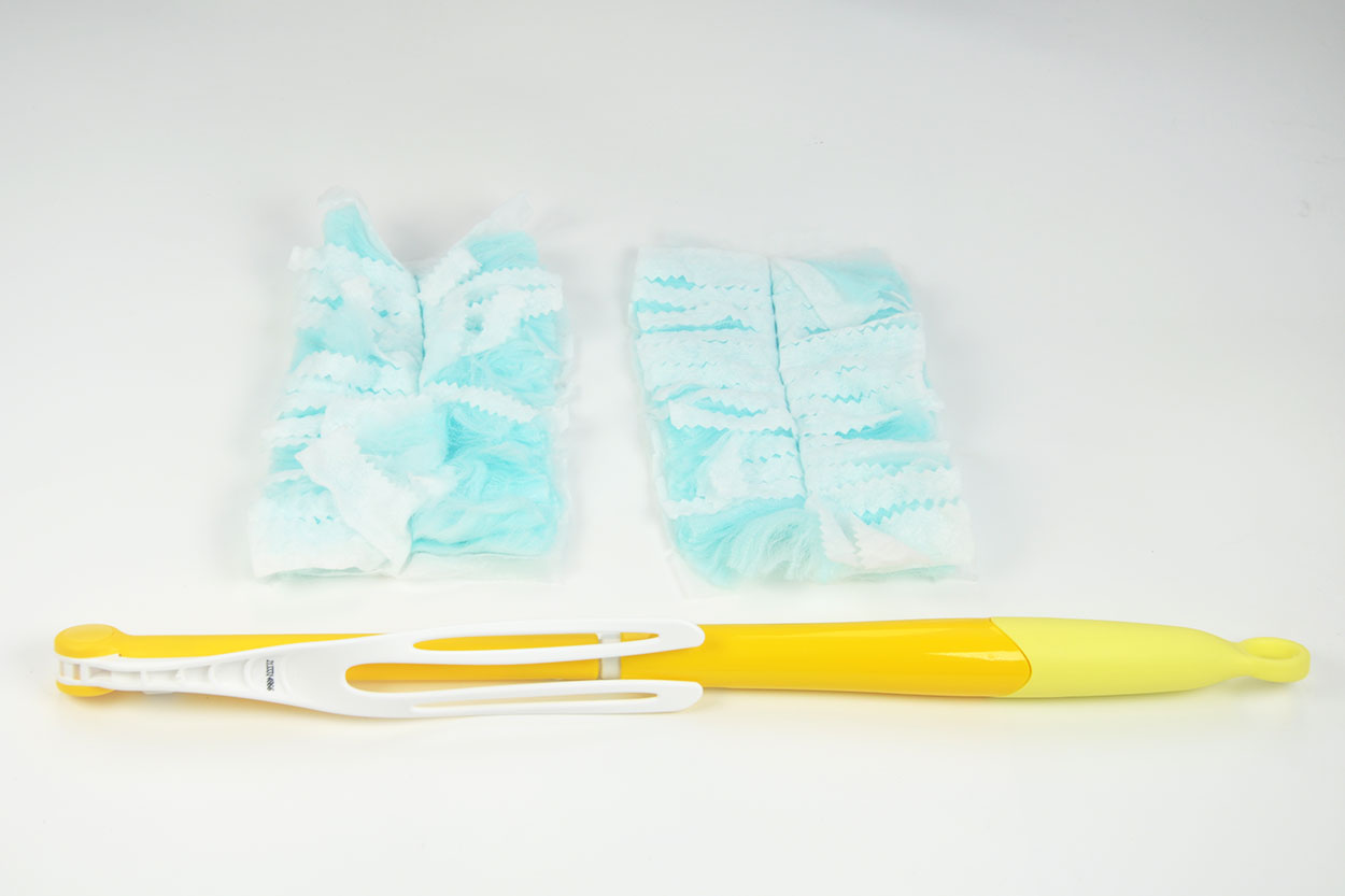 新到货正品Swiffer Dusters 360 FLASH DUST MAGNET XL 90厘米长入门套件含 6个魔法除尘器替换装 ...