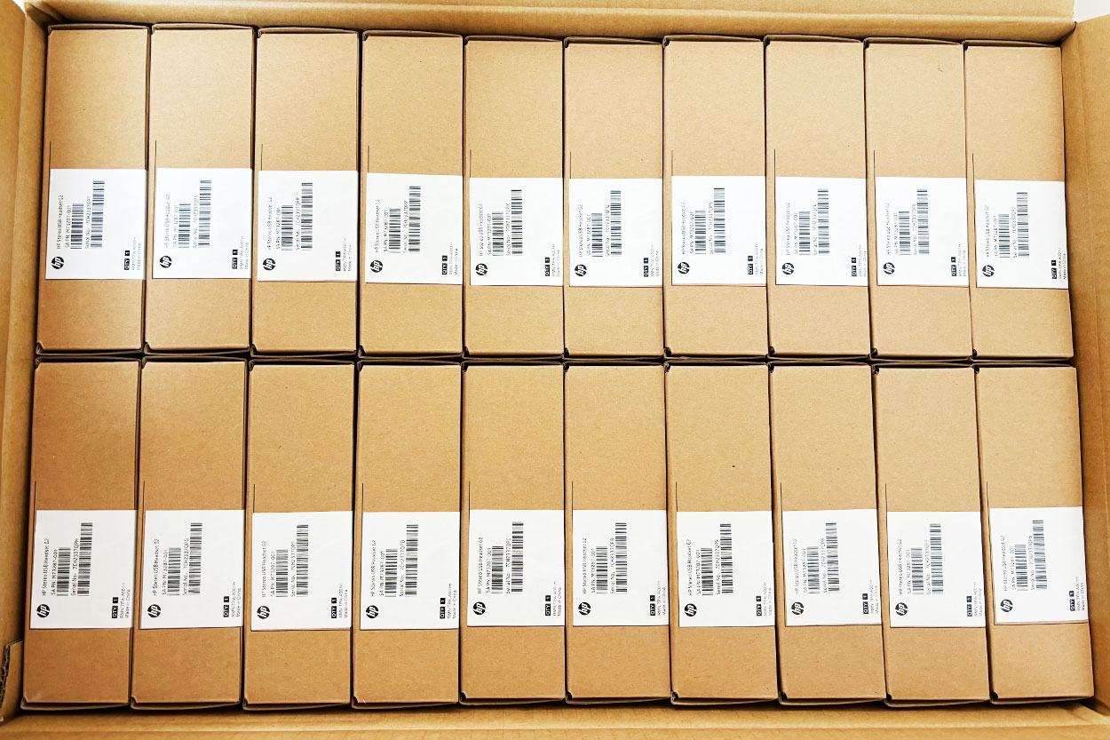 新到货全新惠普USB 立体声有线耳机G2 M75125-001 ALC4032芯片 USB DAC解码 电话客服话务员耳机TPA-A001H ...