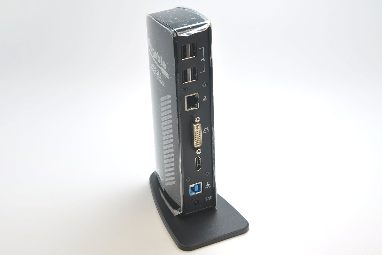 全新Plugable UD-3900 USB 3.0 Dual Display Universal Computer Laptop Dock ...