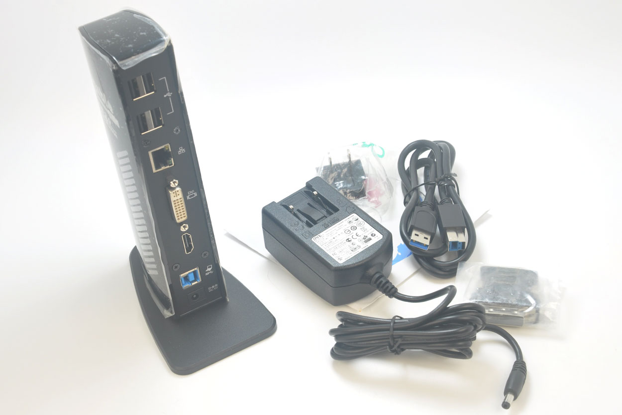 全新Plugable UD-3900 USB 3.0 Dual Display Universal Computer Laptop Dock ...