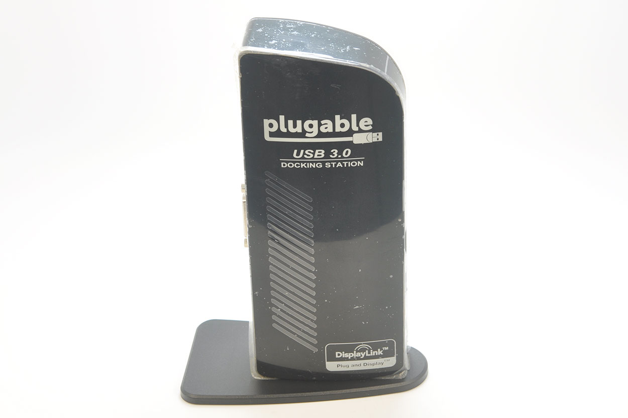全新Plugable UD-3900 USB 3.0 Dual Display Universal Computer Laptop Dock ...