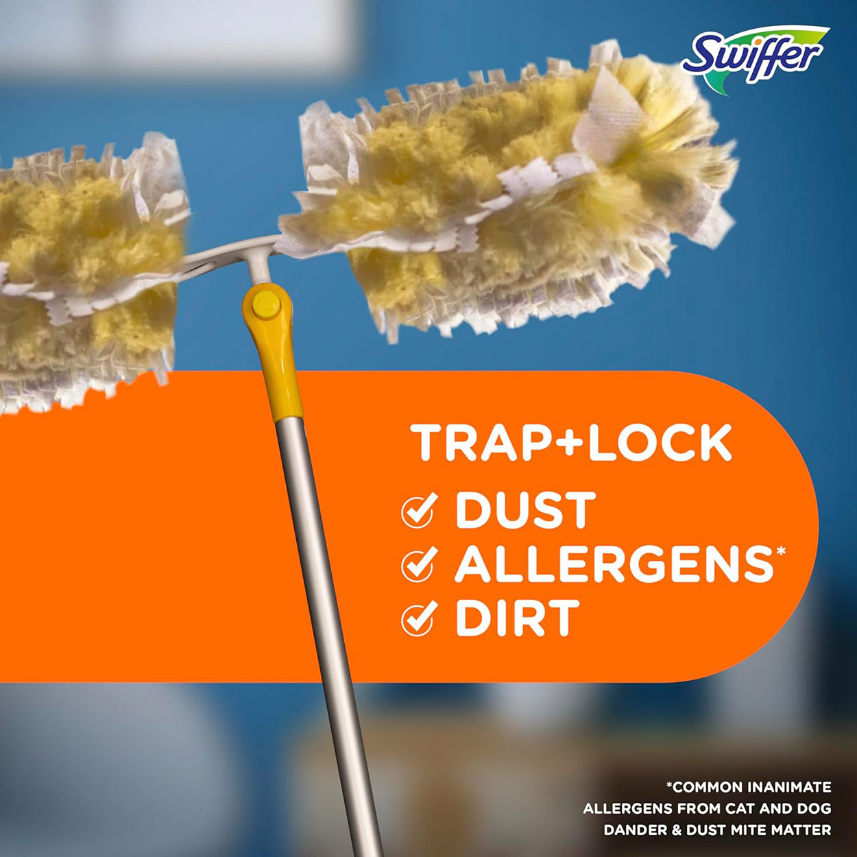 新到货全新正品Swiffer 360 Dusters Super Extender Handle 3700077326 吊扇除尘掸 1.8米铝 ...