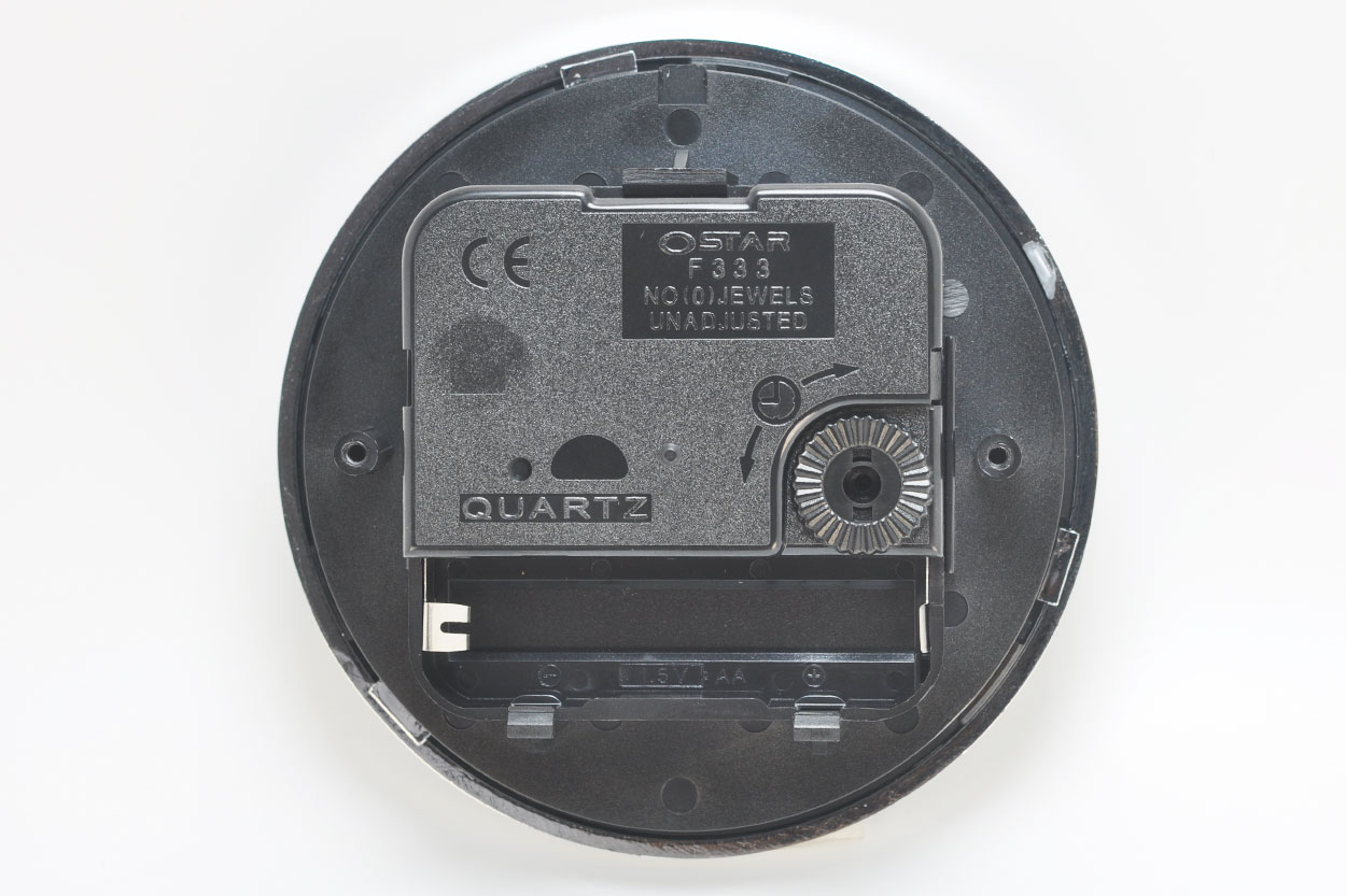 新到货8厘米DETHLEFFS QUARTZ CLOCK OSTAR爱时达F333机芯 石英表 玻璃表盖 大篷车房车车载表盘 桌面摆件小时钟-青州小熊