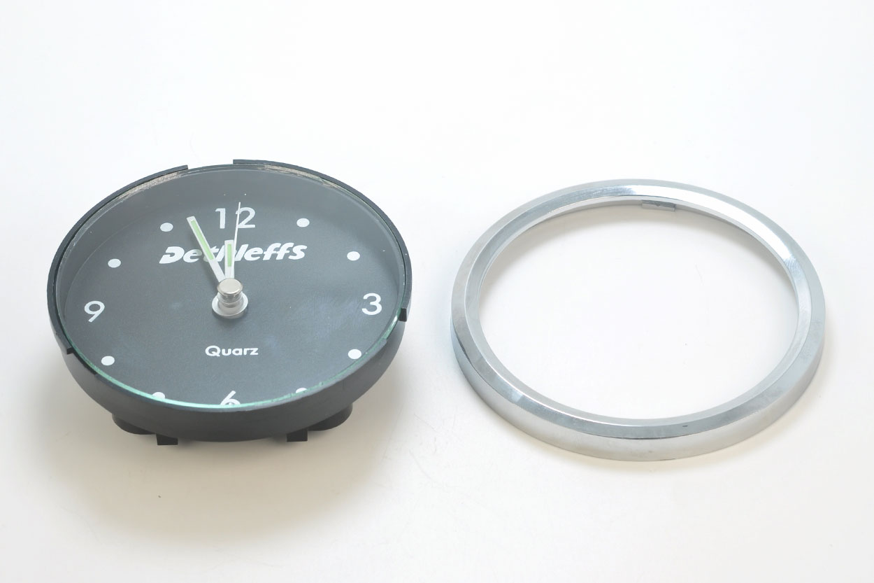 新到货8厘米DETHLEFFS QUARTZ CLOCK OSTAR爱时达F333机芯 石英表 玻璃表盖 大篷车房车车载表盘 桌面摆件小时钟-青州小熊