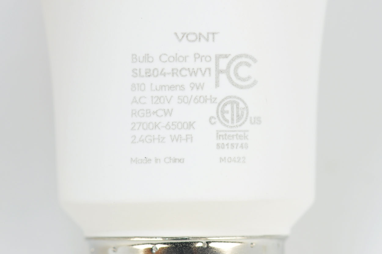 全新原装已刷Tasmota VONT Bulb Color Pro SLB04-RCWV1 9W 810流明ESP32-C3-MINI-1 ...