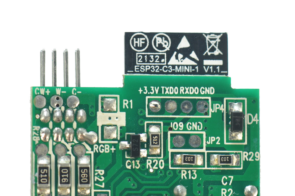全新原装已刷Tasmota VONT Bulb Color Pro SLB04-RCWV1 9W 810流明ESP32-C3-MINI-1 ...