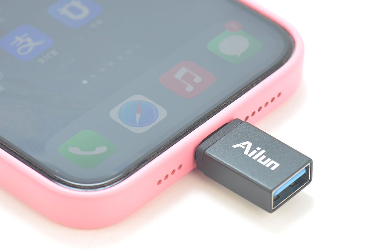 Ailun Type-C适配器 USB-C转USB-A 3.0母适配器 适用于USB-C口转换成普通USB3.0接口 支持iPhone 15 ...