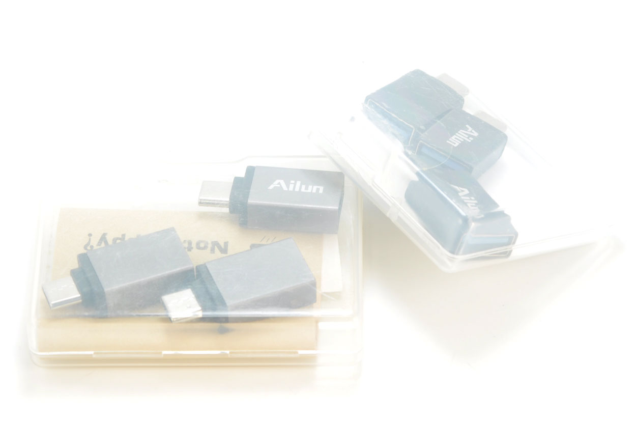 Ailun Type-C适配器 USB-C转USB-A 3.0母适配器 适用于USB-C口转换成普通USB3.0接口 支持iPhone 15 ...