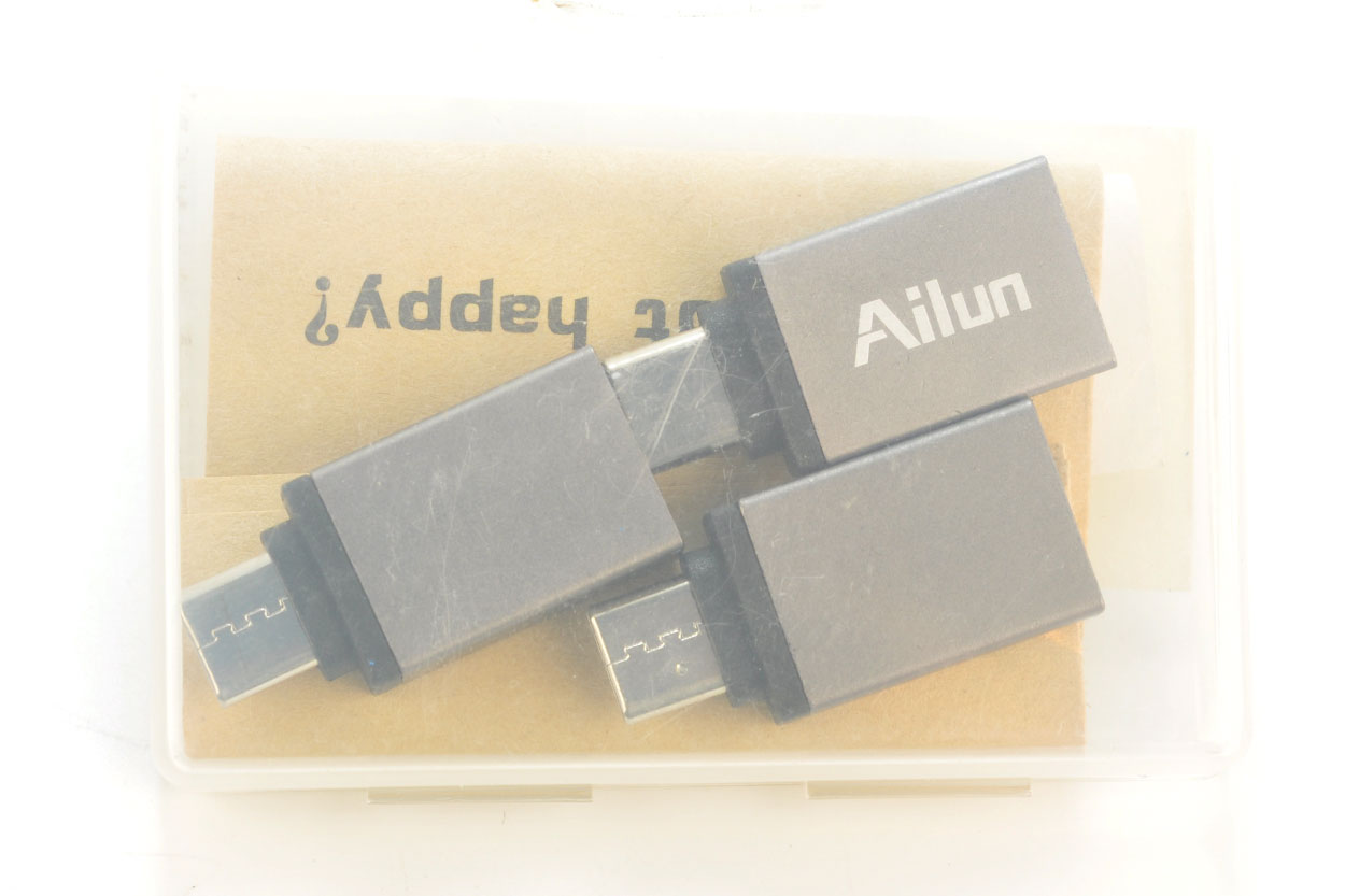 Ailun Type-C适配器 USB-C转USB-A 3.0母适配器 适用于USB-C口转换成普通USB3.0接口 支持iPhone 15 ...