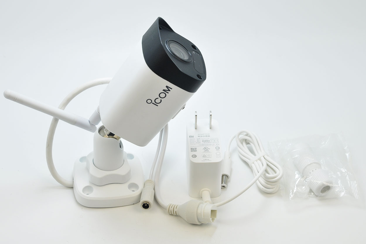 新到货日本icom VE-CAM10 WiFi无线有线LAN IP67防水防尘 4MM焦距 200万像素1080P 支持TF卡 红外线夜视功能 ...