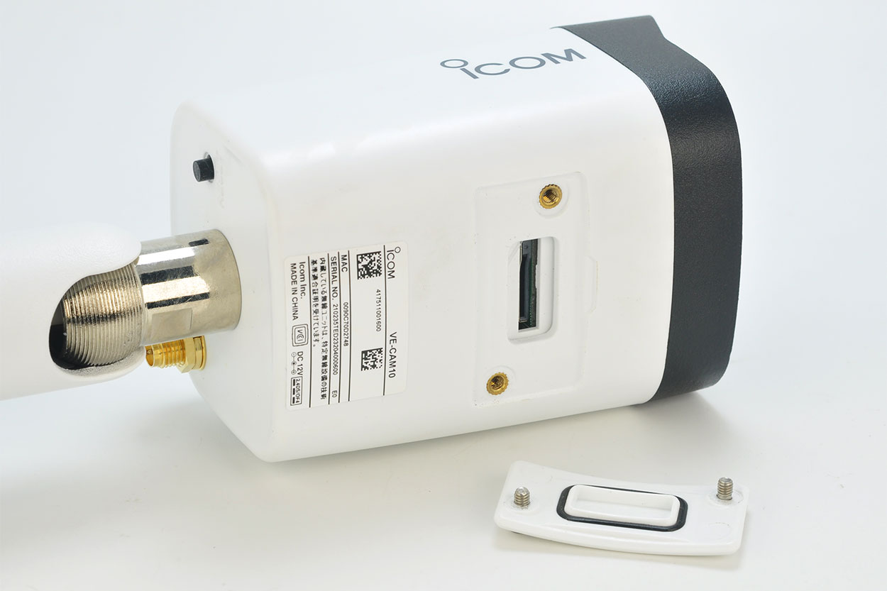 日本iCom VE-CAM10 VE-CAM10D WiFi无线有线LAN IP67防水防尘 4MM焦距 200万像素1080P 支持TF卡 ...