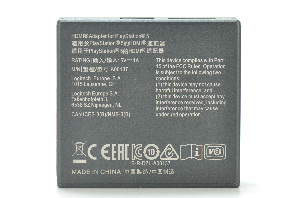 罗技ASTRO Gaming HDMI ADAPTER FOR PLAYSTAION 5 A00137 EP91A6SQ3芯片 943 ...