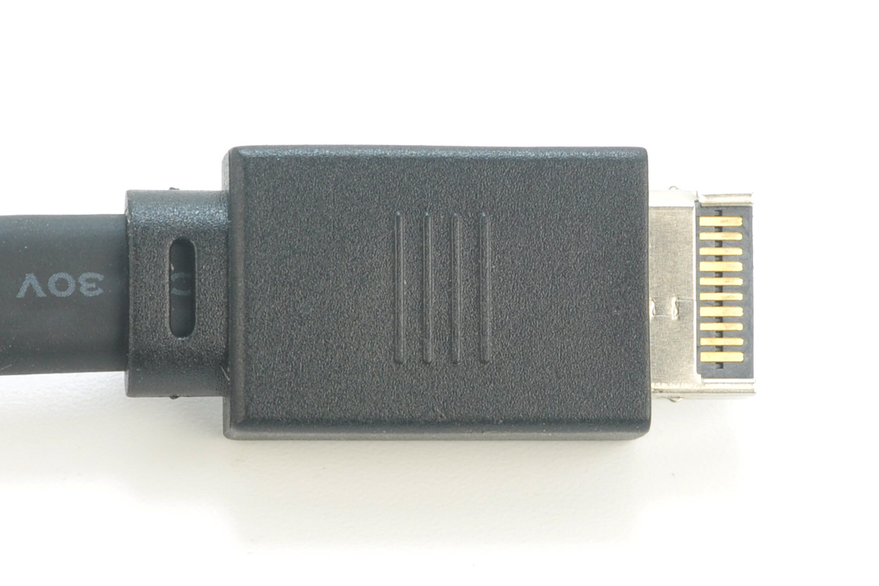 新到货55厘米长19PIN 主板TYPE-E接口转type-C前置C口 USB-C母口 GEN2 10G 20Gbps带宽 充电数据 扁线-青州小熊