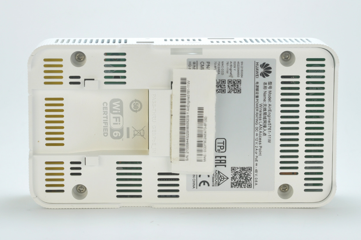 华为 Huawei AirEngine 5761-11W Panel Wi Fi 6 AP 面板室内无线网络接入点-青州小熊