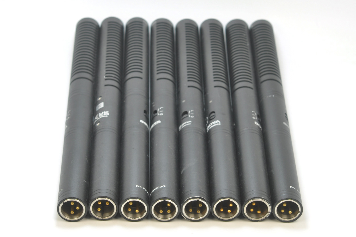 新到货二手散装 博雅 BOYA BY-PVM3000 专业可换枪形高指向性收音咪 超心型枪式麦克风系统-青州小熊