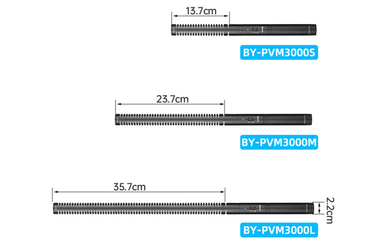 新到货二手散装 博雅 BOYA BY-PVM3000 专业可换枪形高指向性收音咪 超心型枪式麦克风系统-青州小熊