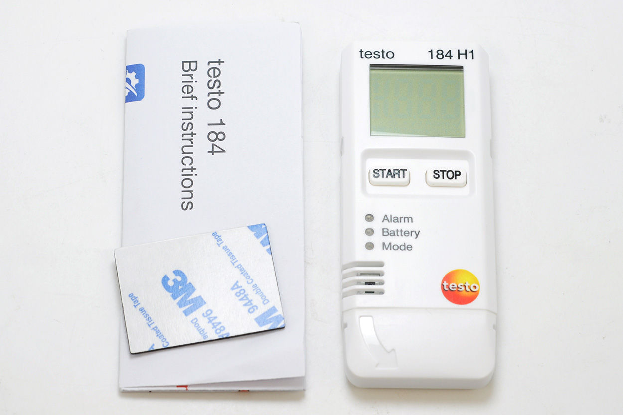 德国德图TESTO 184 H1 USB型 -20 ~ +70 °C温湿度记录仪 0572 1845免软件可重复使用 多功能冷链运输仓库记录仪 ...