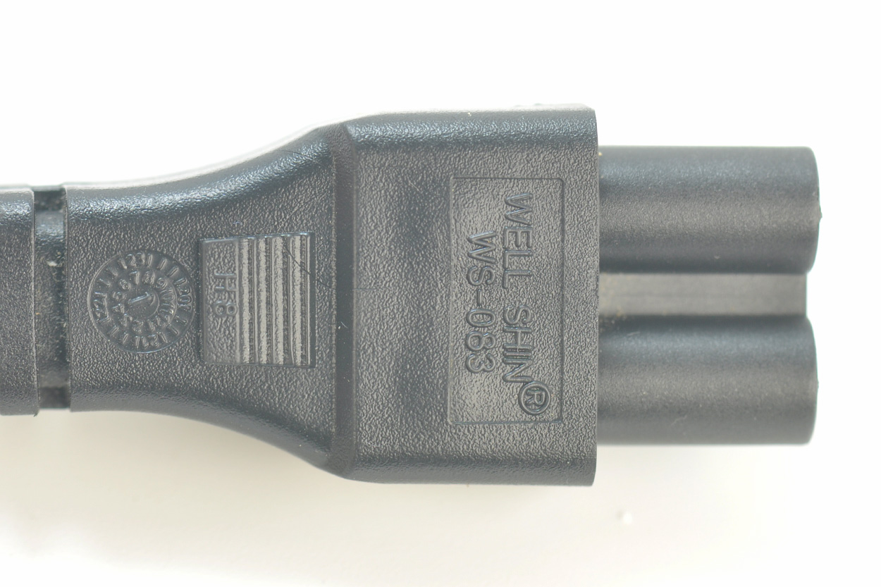 90厘米原装华硕梅花尾笔记本电源14009-00151000 AC Power Cord Well Shin A048073 10A 250V ...