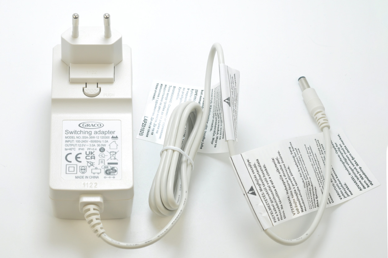 全新原装正品GRACO葛莱 AC Adapter SSA-36W-12 12V 3A 36W for Graco Soothe My Way ...