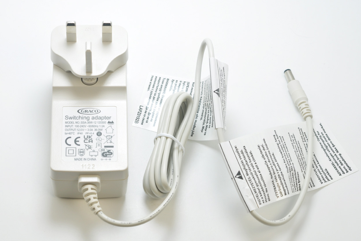 全新原装正品GRACO葛莱 AC Adapter SSA-36W-12 12V 3A 36W for Graco Soothe My Way ...