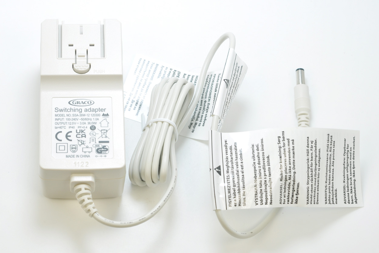 全新原装正品GRACO葛莱 AC Adapter SSA-36W-12 12V 3A 36W for Graco Soothe My Way ...