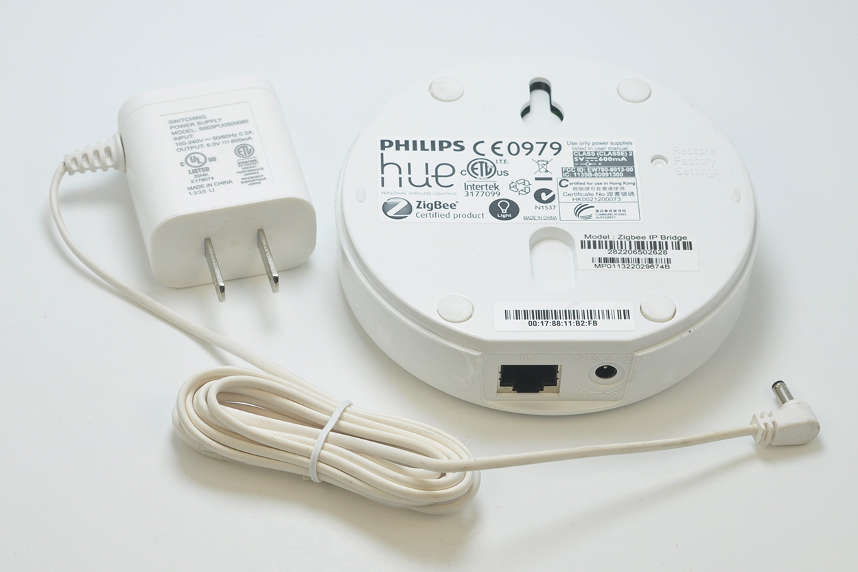 新到货 飞利浦 Philips Hue Smart Bridge Hub 第 1 代 ZigBee IP 桥接器-青州小熊