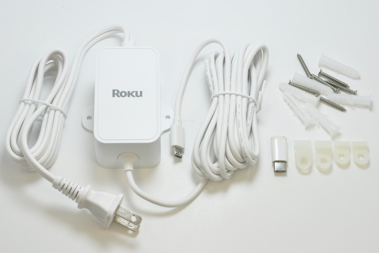 新到货Roku 3.81M 12.5ft Cam Outdoor Power Adapter CW2000X 5V2A Compatible ...