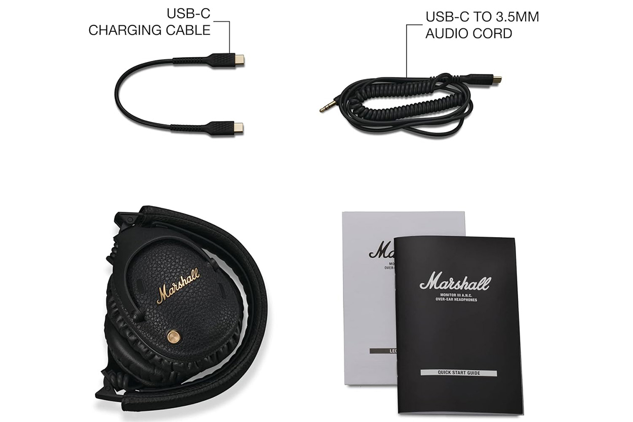 原装马歇尔Marshall Monitor III ANC Active Noise Cancelling Bluetooth ...