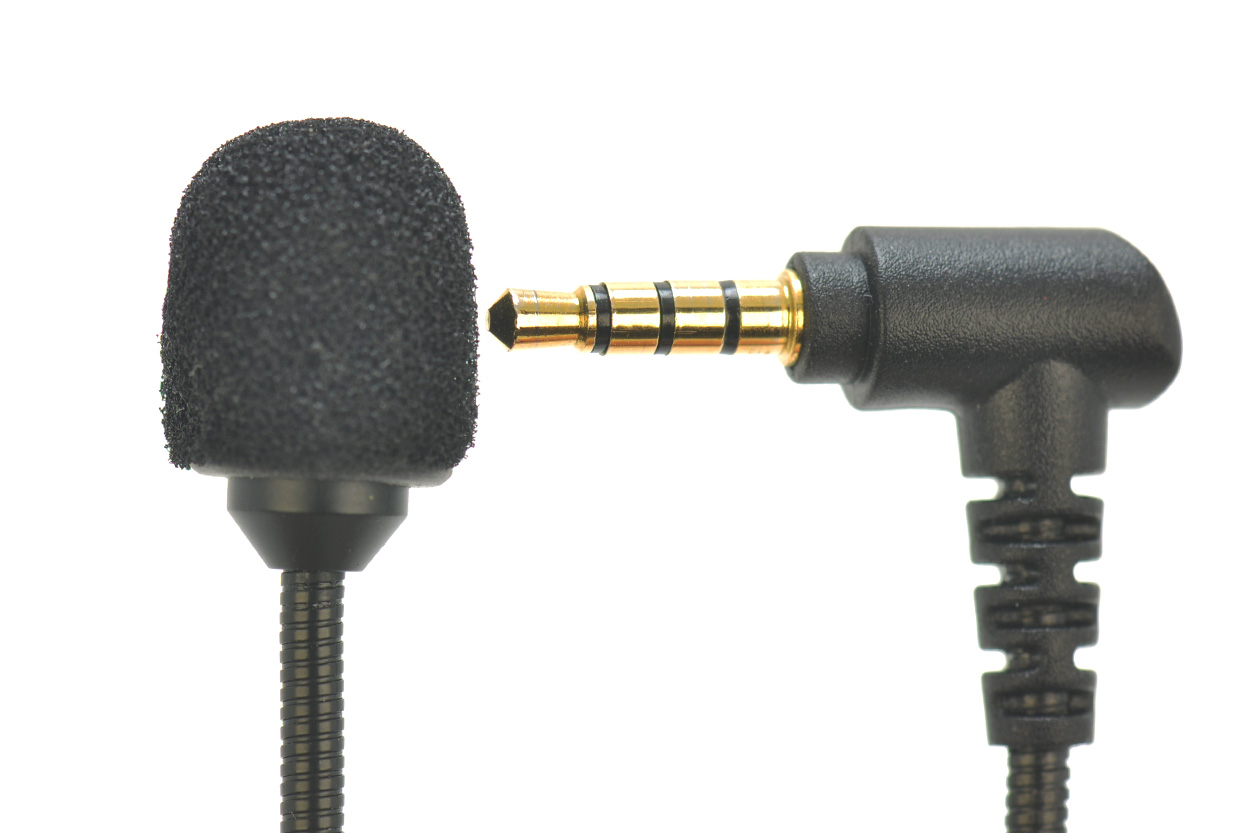 新到货 16厘米长 Movo SPM100 柔性鹅颈式 TRRS 3.5mm iPhone ipad Mac mini 3.5mm TRRS ...